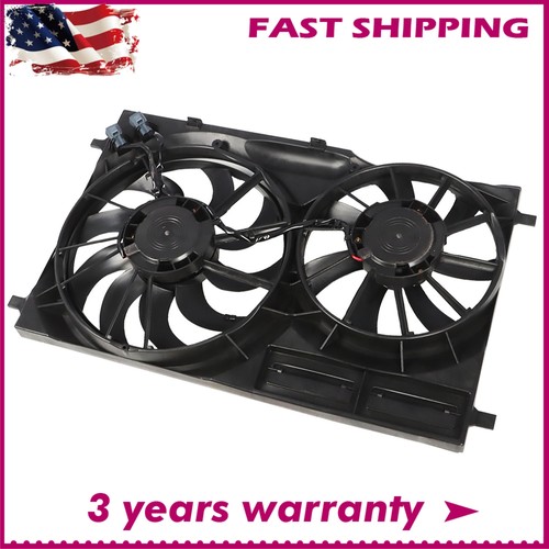 1pcs Engine Radiator Dual Cooling Fan Assembly For 2015-2017 Ford ...