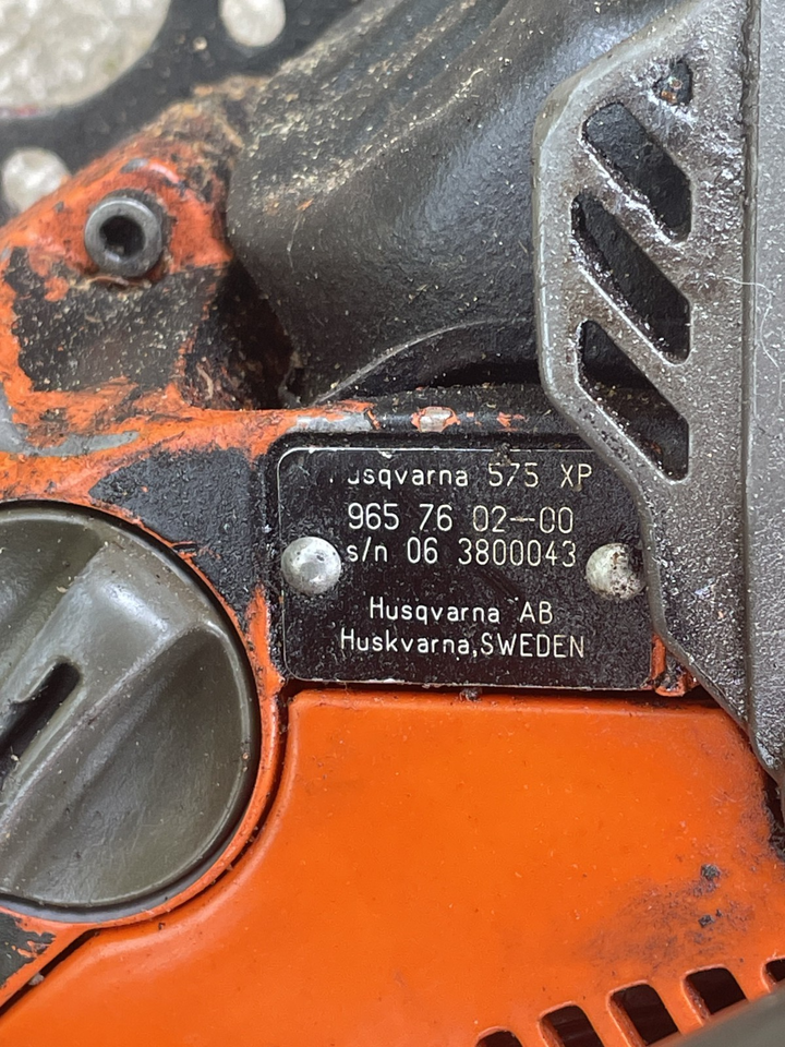 Husqvarna 575XP Chainsaw FOR PARTS OR REPAIR INCOMPLETE | eBay