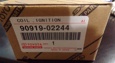 1 PC NEW TOYOTA Ignition Coil 90919-02244 DENSO 90919-02244 | eBay