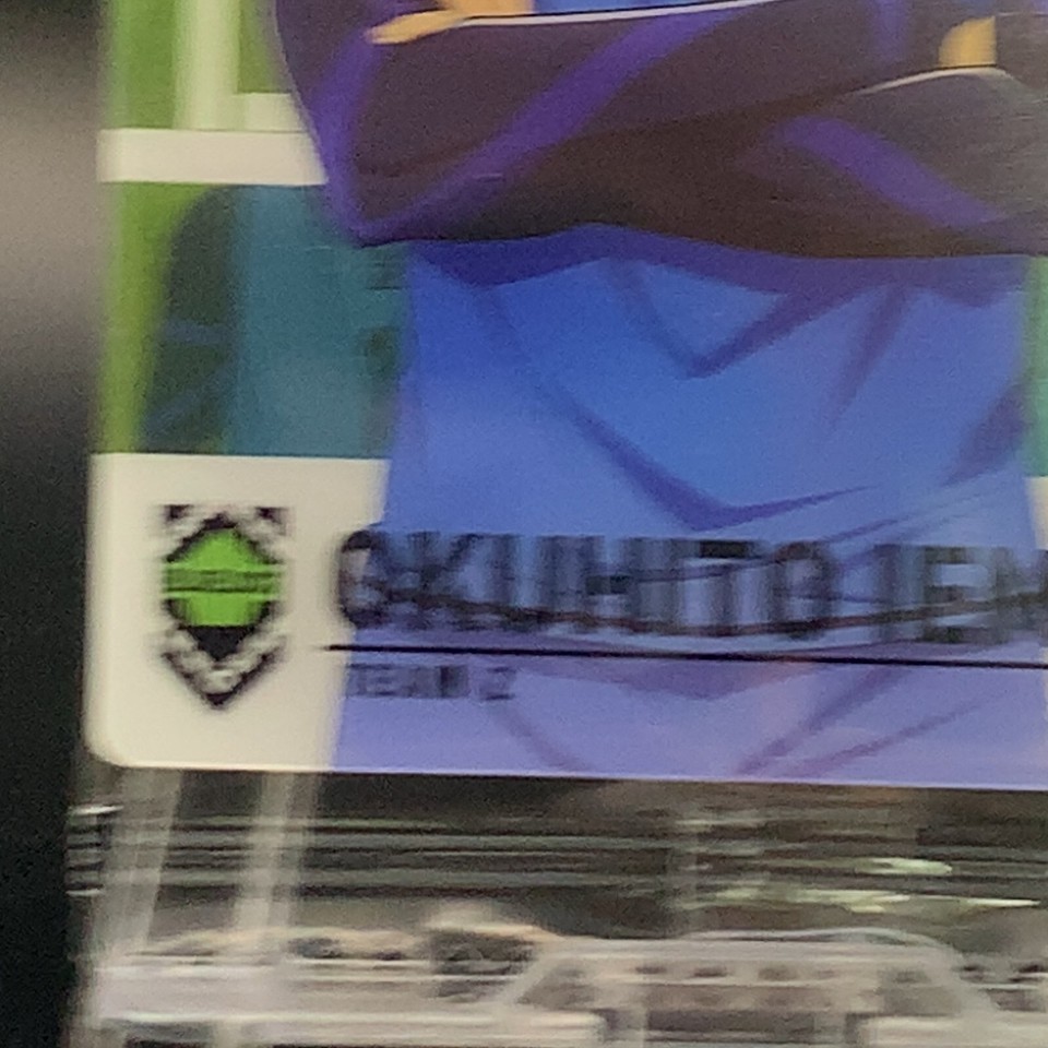 Okuhito Iemon Blue Lock Wafer Card TCG Bandai New Football Soccer Anime ...