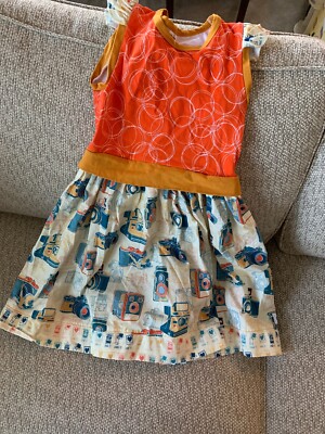 Girls Chris N Missy Vintage Camera Print Dress Size 12 | eBay
