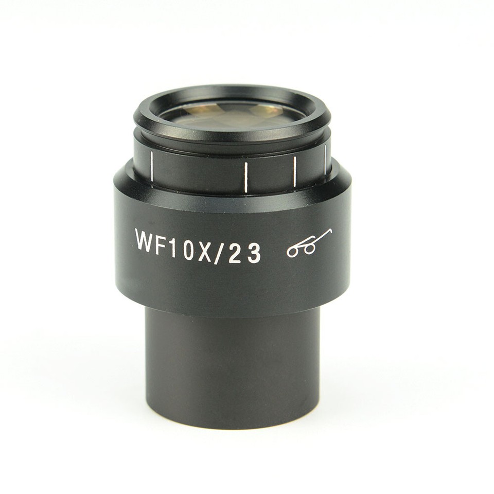 10X Microscope Eyepiece 30mm High Eyepoint Ocular Diopter Adjustable ...