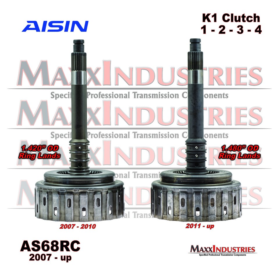 AS68RC RAM Transmission Drum with Input Shaft RAM Genuine Aisin 2007 ...