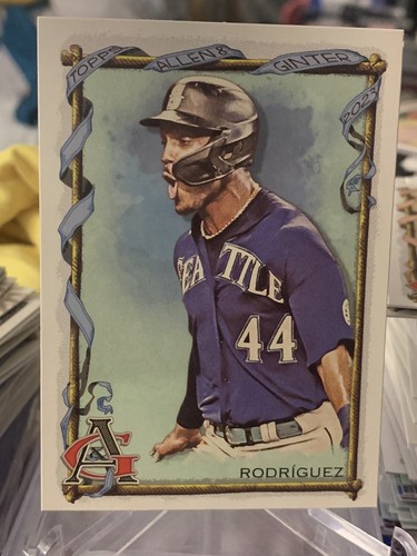 2023 Topps Allen & Ginter Julio Rodriguez Short Print SP #355 - Seattle ...