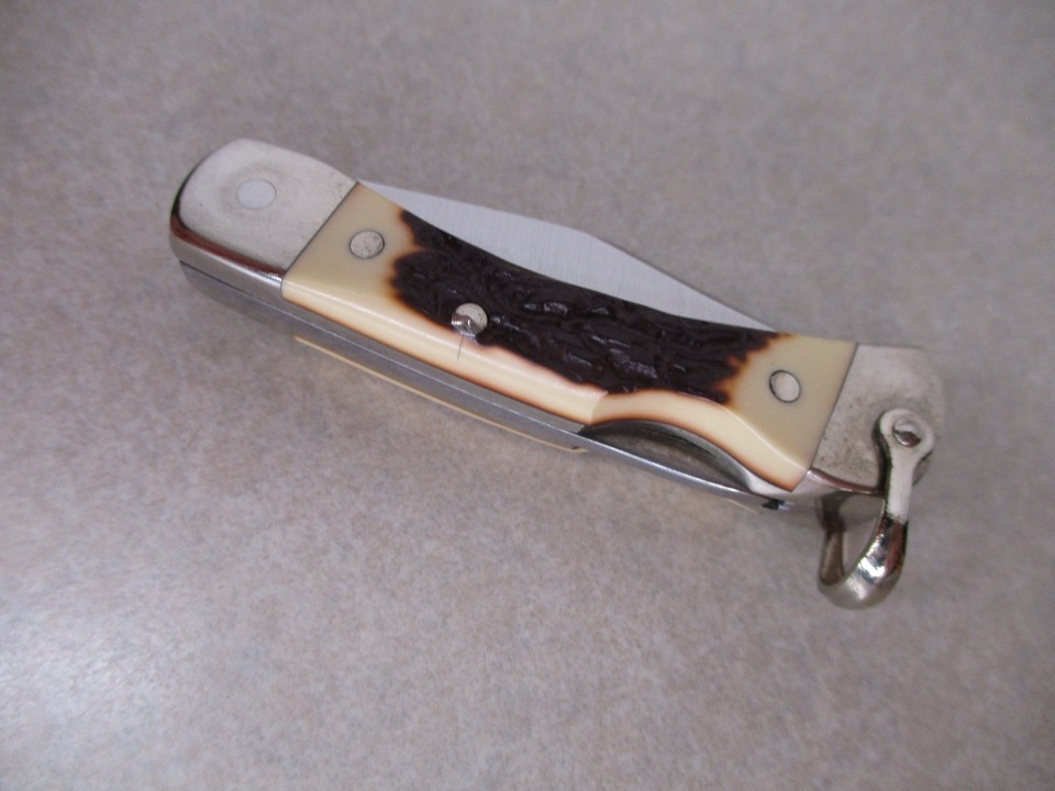Vintage Schrade USA Uncle Henry LB2 Little Bear Knife Old Timer Knives ...