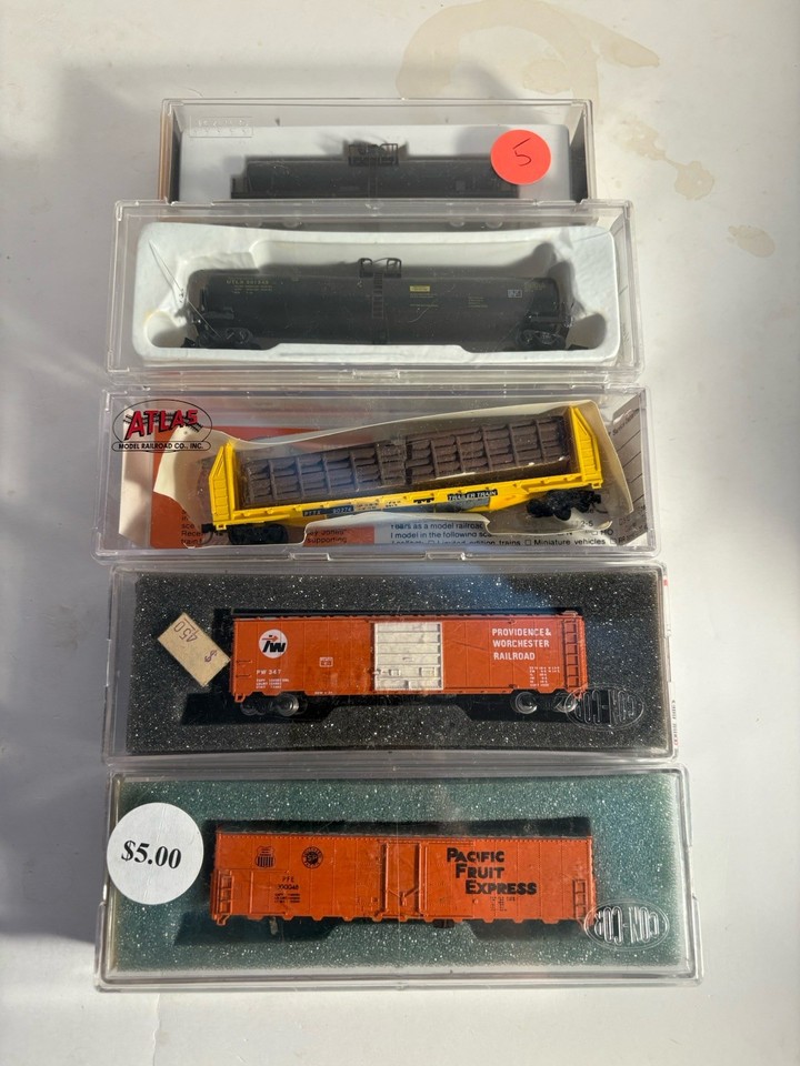 Con Cor N Scale Freight Cars - 19 Pack Multiple SKU | eBay