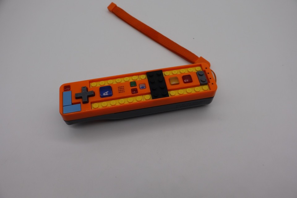 LEGO Build & Play Wii Remote Nintendo Wii Controller Wiimote Orange | eBay