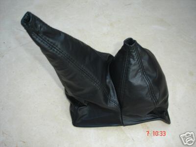 FITS ISUZU RODEO BLACK LEATHER SHIFT BOOT 1990-1995 NEW | eBay