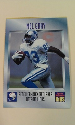 Mel Gray Detroit Lions #331 NFL Sports Illustrated for Kids SI For Kids ...