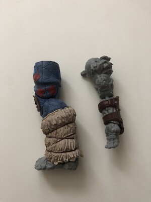 Marvel Legends Korg BAF Parts Left Leg Left Arm Build A Figure Pieces ...