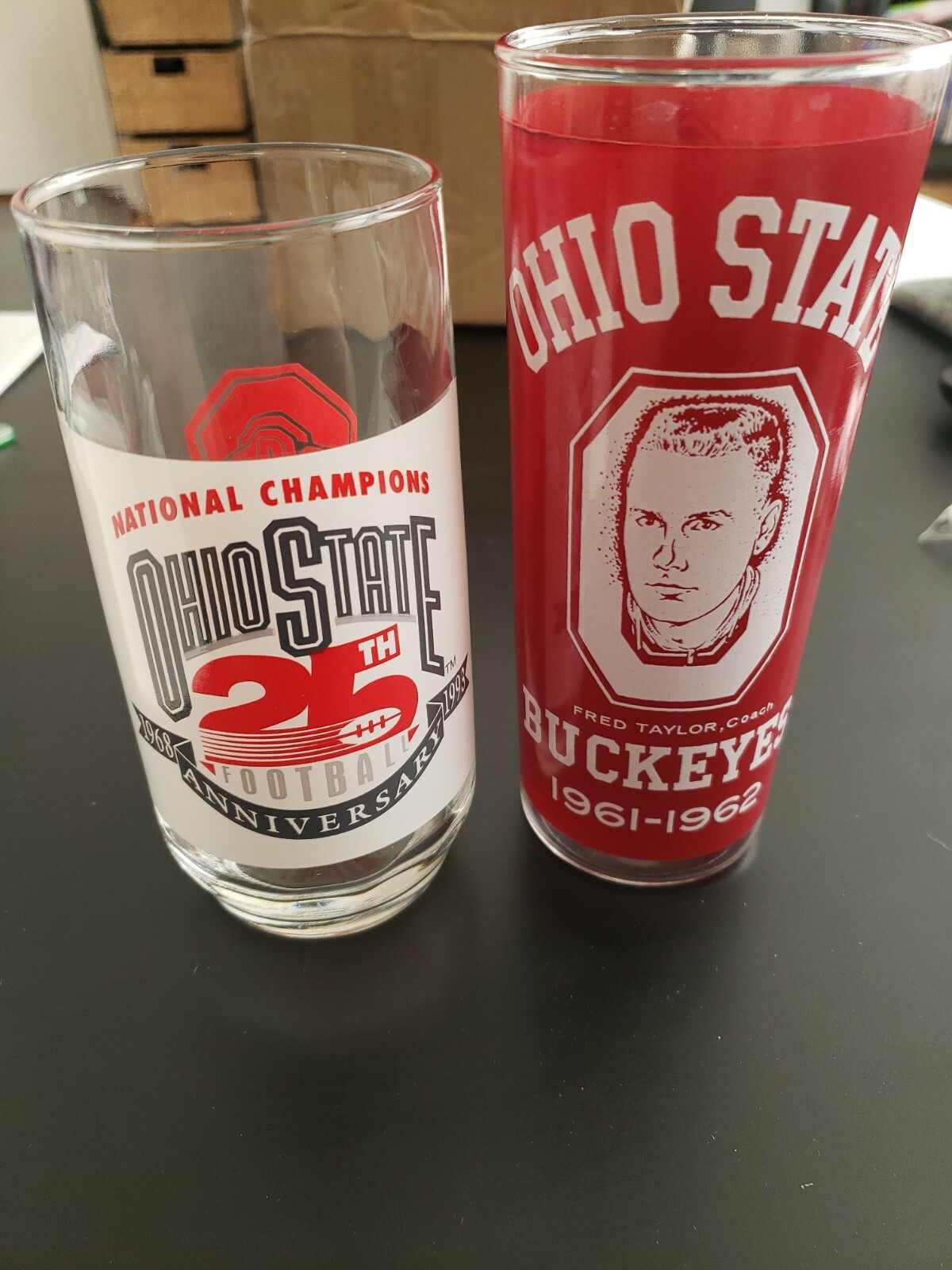 (2)pc Vintage Ohio State Glasses Collectable Rare Cups | eBay
