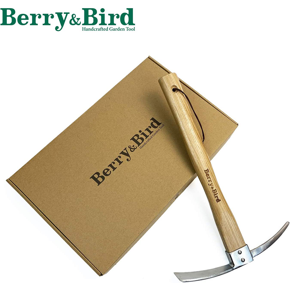 Berry&Bird Garden Pick Mattock Hoe Stainless Steel Pickaxe Hoe Garden ...