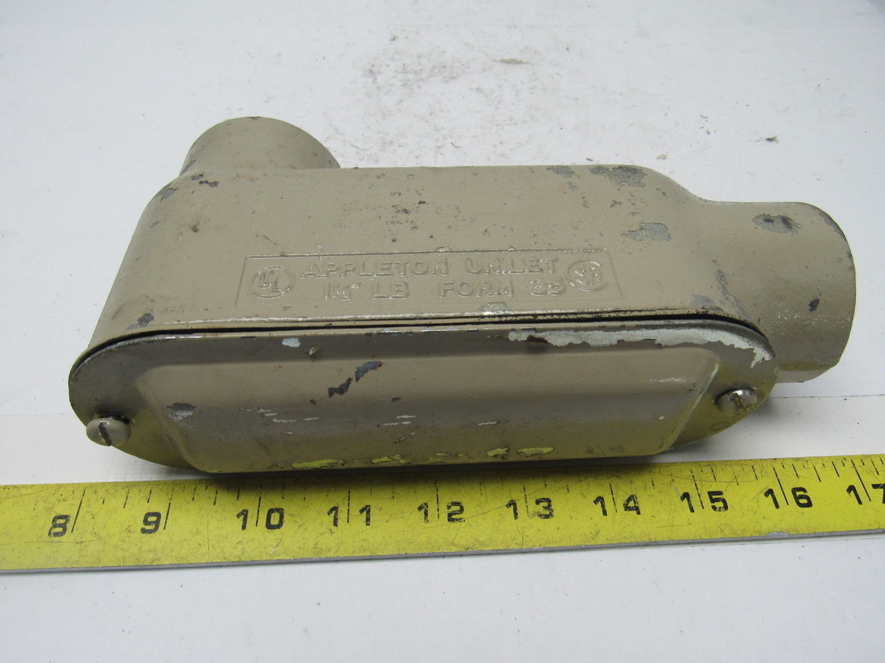 APPLETON Unilet 1-1/2" lb Form 35 W/Rollers Cast Malleable Threaded ...