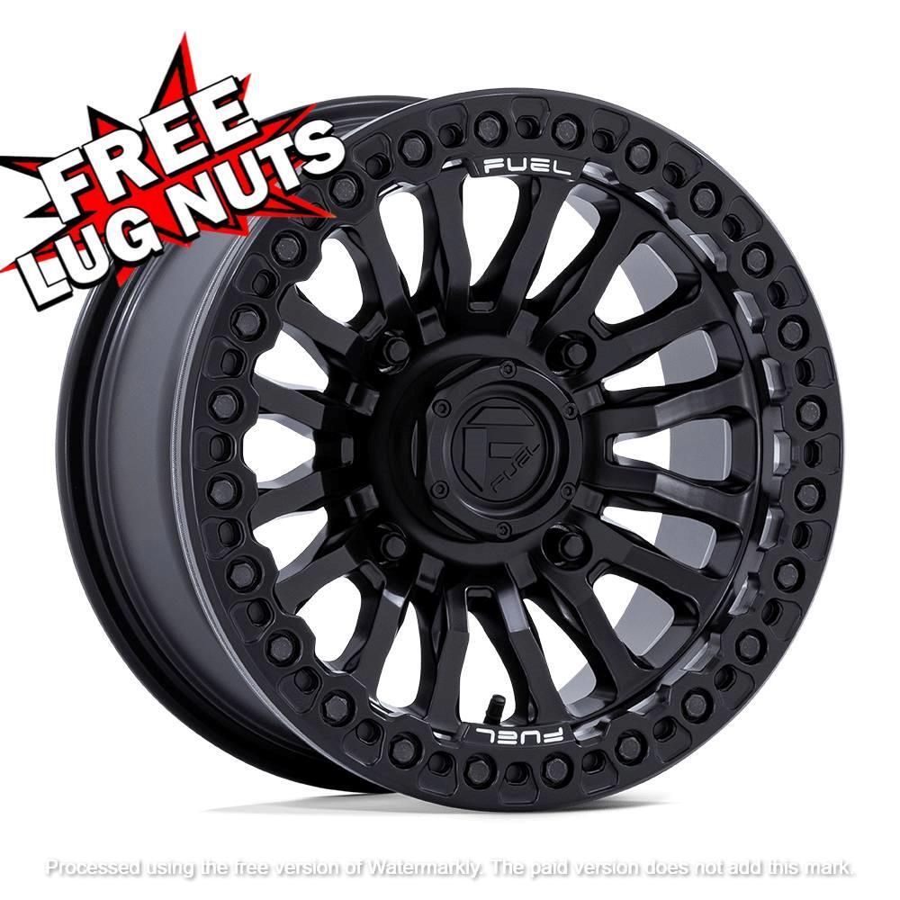 15 inch 15x7 Fuel UTV FV125 RINCON UTV BEADLOCK BLACKOUT wheel rim ...