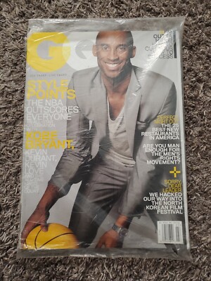 GQ Magazine~Kobe Bryant~NEW~March 2015~In original plastic wrap~No ...