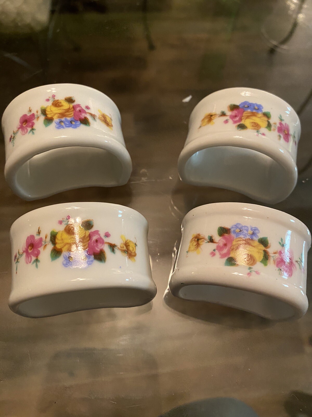 vintage porcelain napkin rings | eBay