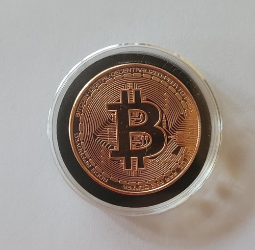 2022 Bitcoin 1oz Fine Copper BU Round Coin Crypto Design w/ Capsule | eBay