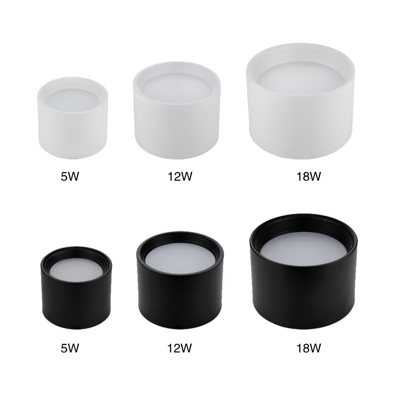 LED Ceiling Lamp Acrylic Downlight Fixture Dimmable/N Anti-fog Light ...