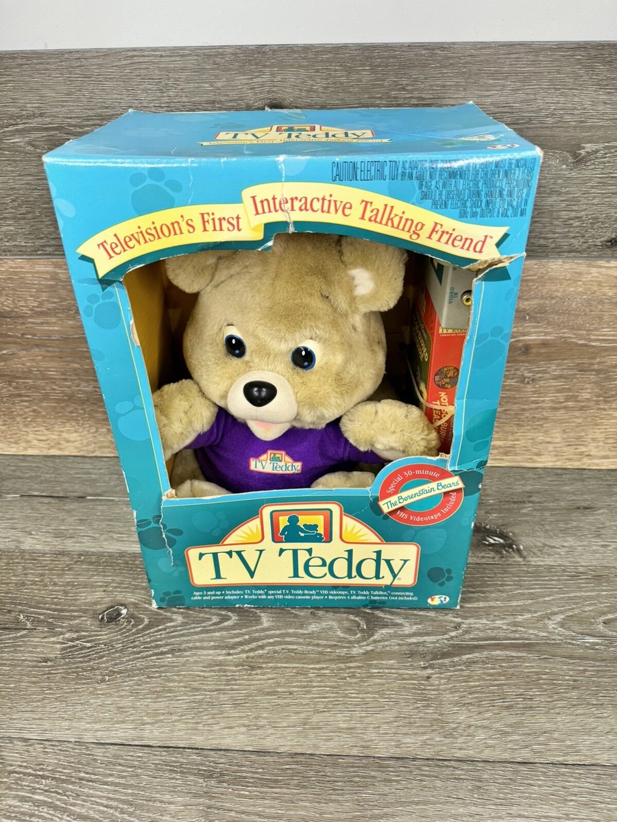 Old Bears Talking Vtech Vintage Talking Shop Bear