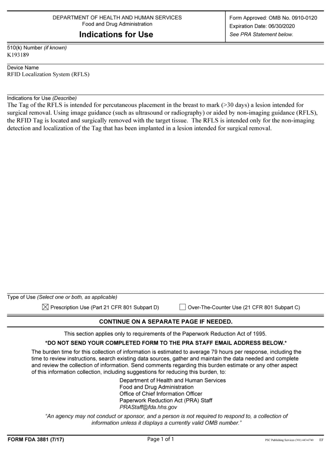 Box of 5 Hologic Localizer Surgical Probe - Model HB115 - for sale ...