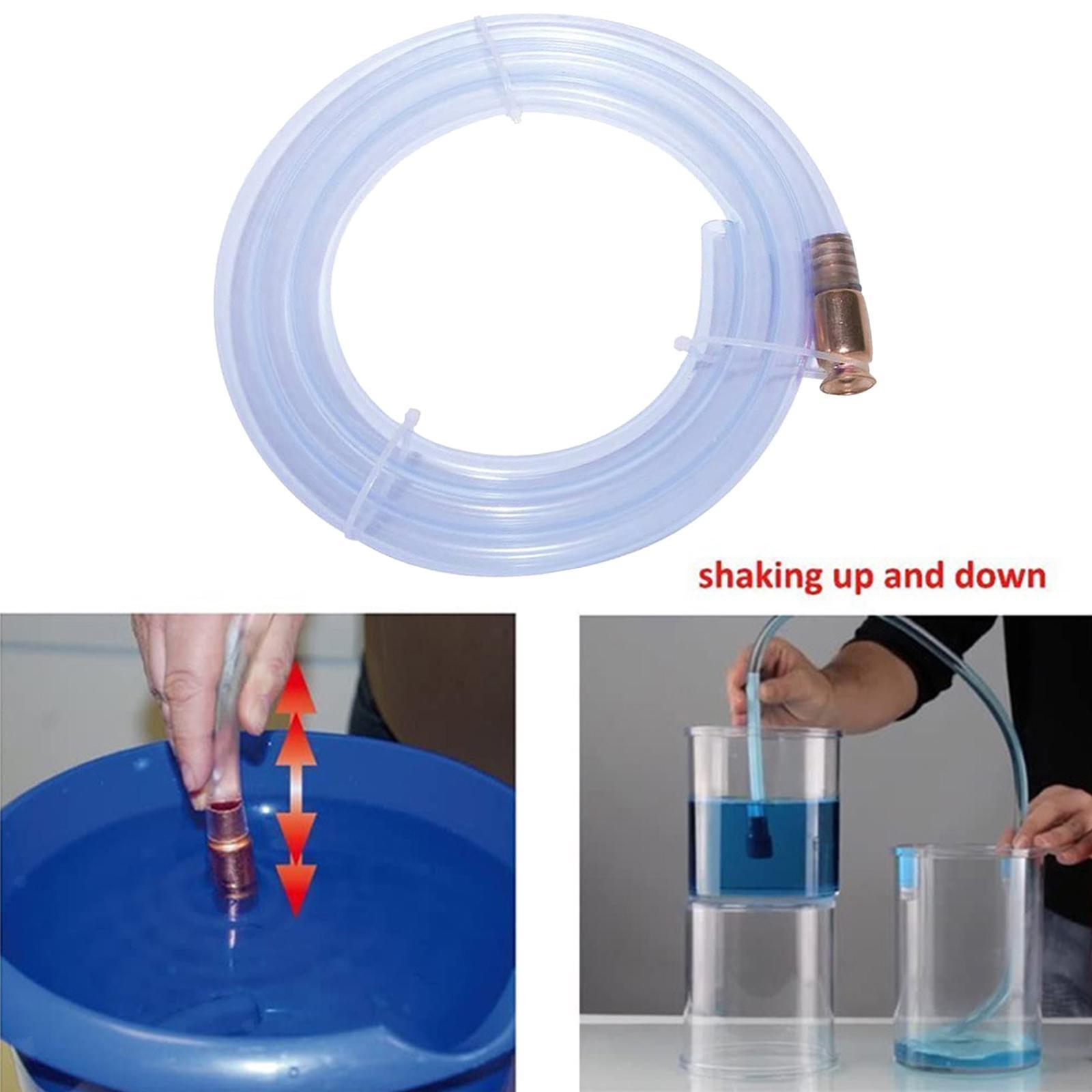 Clear Self Priming Siphon Hose 0.7 inch 300cm Long for Gasoline Gas ...