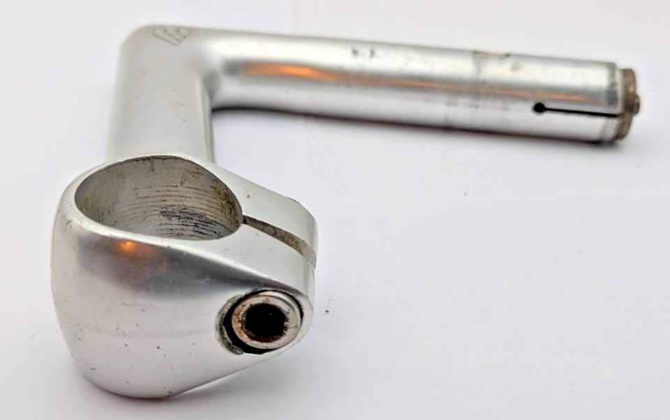 CINELLI 1E QUILL STEM ITALY 22.2 CLAMP 26.4MM 110MM REACH SILVER ...