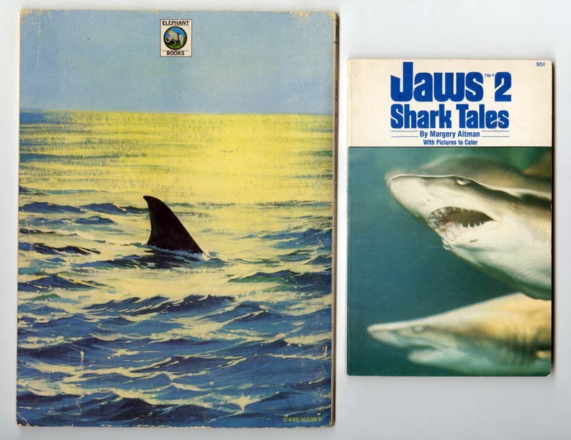 VINTAGE 1978 JAWS 2 Movie Coloring Activity Book & Shark Tales Story ...