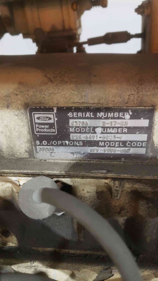 35KW KOHLER Ford 1&3PH Nat Gas LP Generator 614Hrs 35RZ82 TESTED (SKU ...