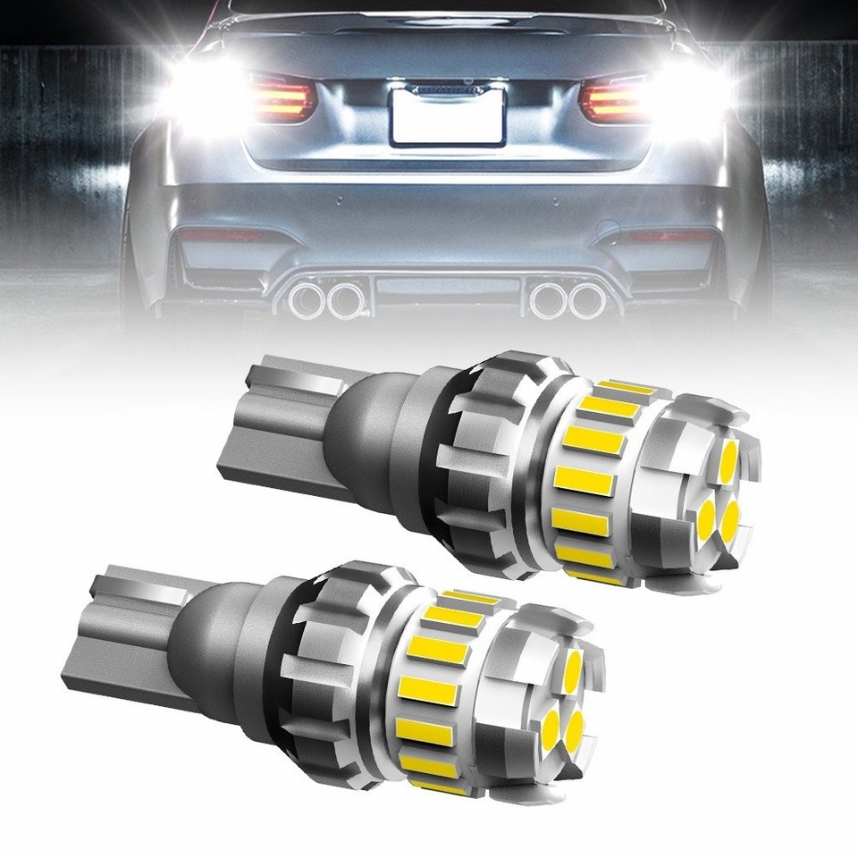 6500K White T15 LED Backup Reverse Light 921 912 W16W Bright Super ...
