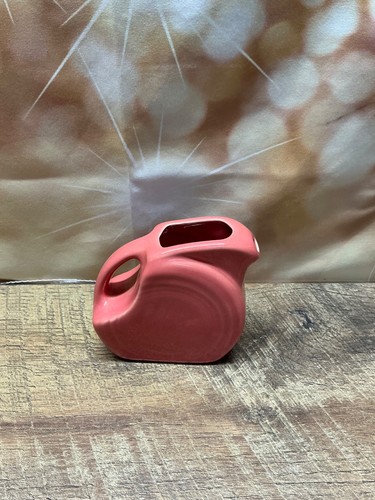 Fiesta Mini Disc Pitcher in Flamingo | Fiestaware Pink Small Creamer ...