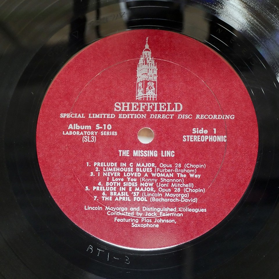 LINCOLN MAYORGA MISSING LINC (V SHEFFIELD LAB S10 US VINYL LP | eBay