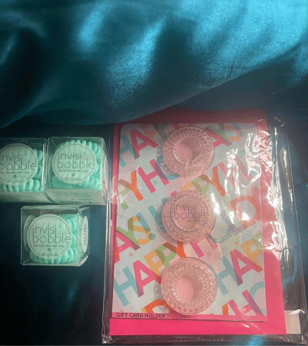 Original Traceless Spiral Hair Ties/invisibobble card | eBay