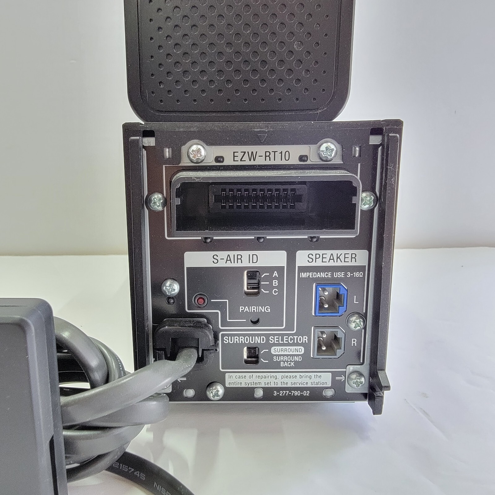 Sony S-Air TA-SA100WR Wireless Surround Sound Amplifier + EZW-RT10 ...