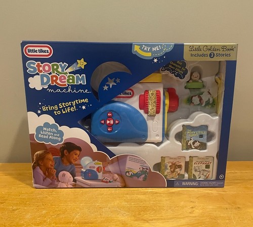 Little Tikes Story Dream Machine Toy New Projector Watch Listen Learn ...