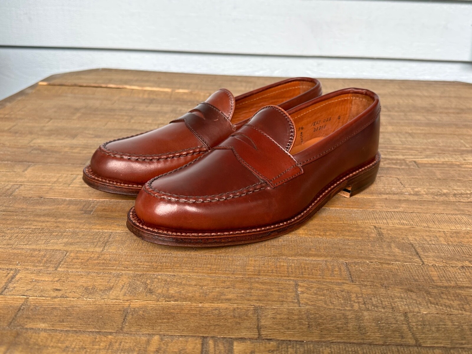 Alden D1211 Color 4 Shell Cordovan LHS / Penny Loafer | Alden Model Project