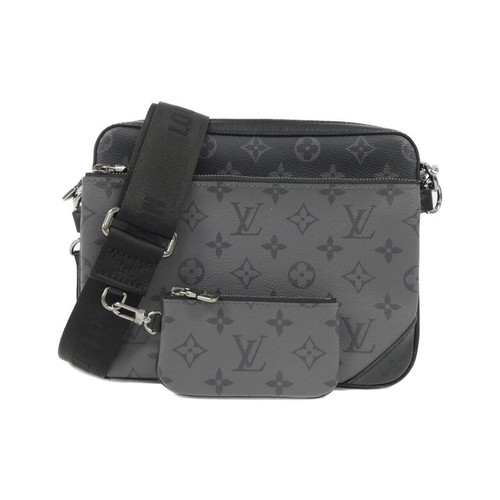 Authentic LOUIS VUITTON Monogram Eclipse reverse Trio Messenger M69443 ...
