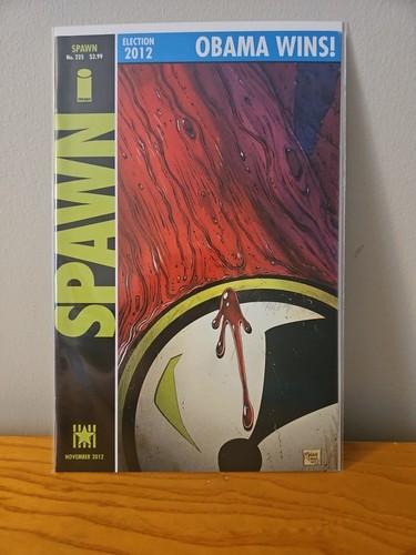 SPAWN #225 *2012* Todd McFarlane OBAMA VARIANT Low Print | eBay