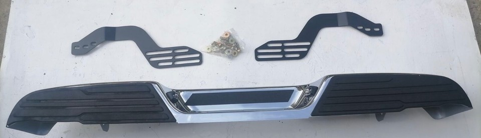 Fits Nissan D21 Hardbody KC 2WD 4WD MOD 1986 97 Rear Bumper Chrome with ...