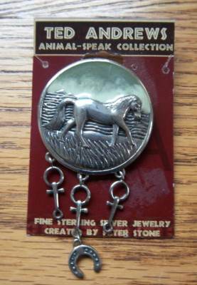 Horse Pendant - Ted Andrews by Peter Stone Jewelry Sterling Silver .925 ...