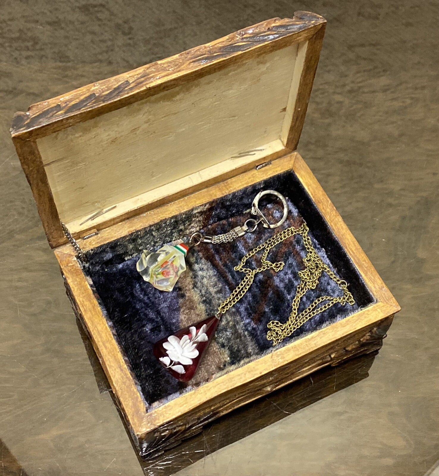 Vintage Handwork of a Soviet Prisoner Jewelry Box ITK USSR Trinket Box ...