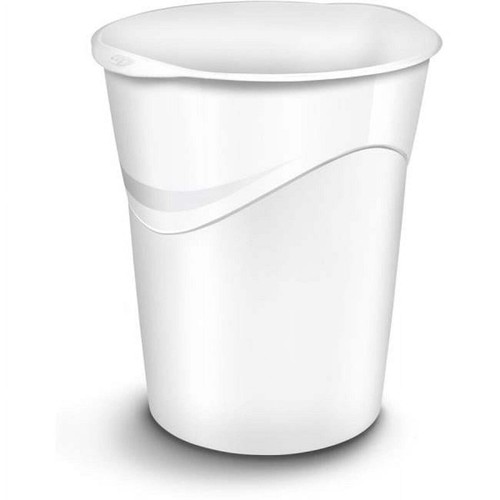 CEP CepPro Waste Bin White Cone-shaped 2 Ergonomic Handles 14-liter ...