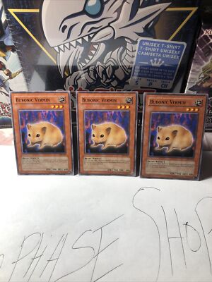 Yugioh! Bubonic Vermin PSV-057 NM/MINT 3X Common | eBay