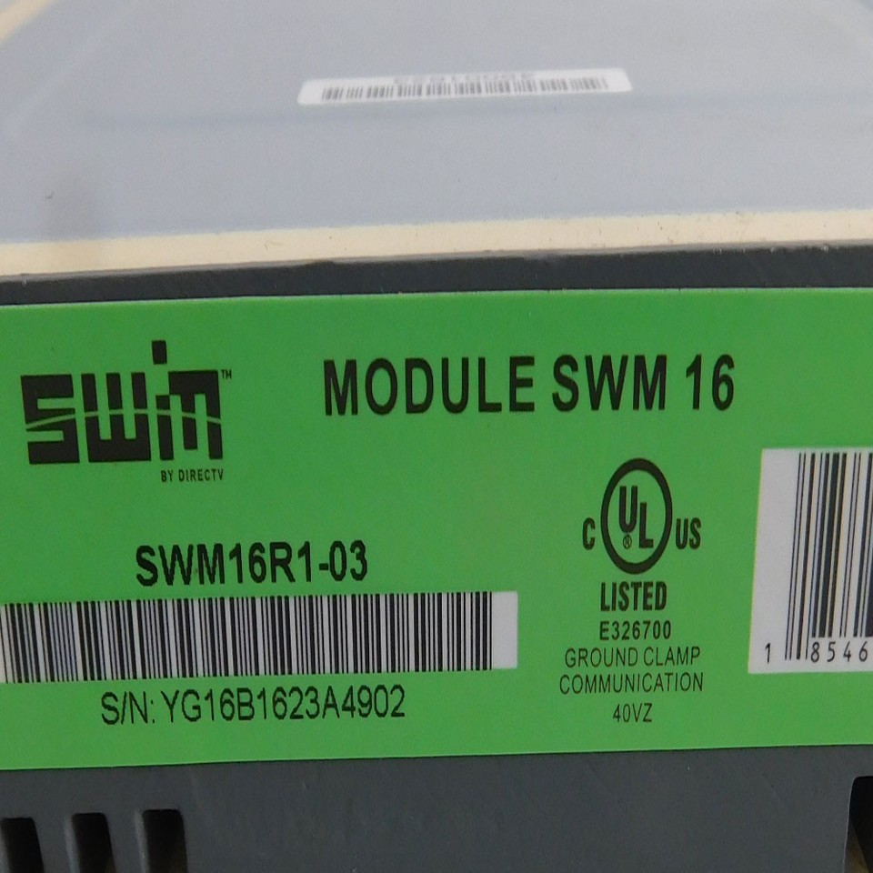 DirecTV SWM 16 16-Channel Single Wire Multiswitch w/PI29R1-03 Power ...