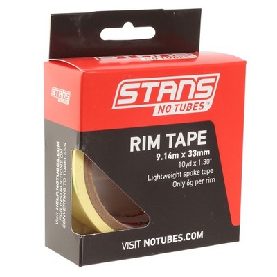 Stan's Yellow Rim 33mm Tape, 10 Yard Roll | eBay
