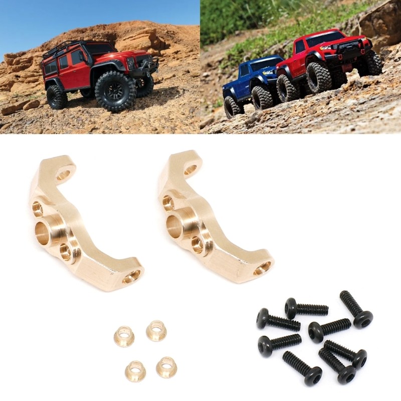 Durables Remote Car Small Crawler 1/18 Scale Metal Steering for TRX4M ...