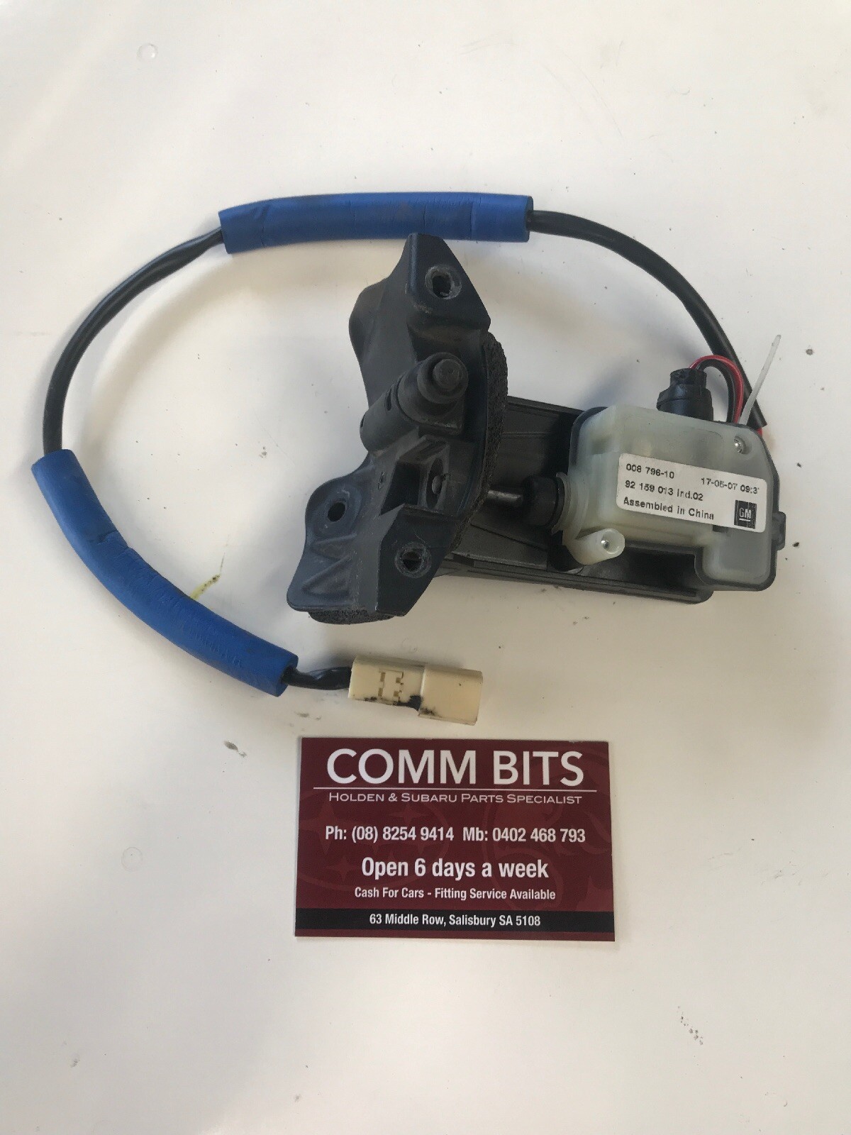 Central Locking Fuel Flap | Just Commodores