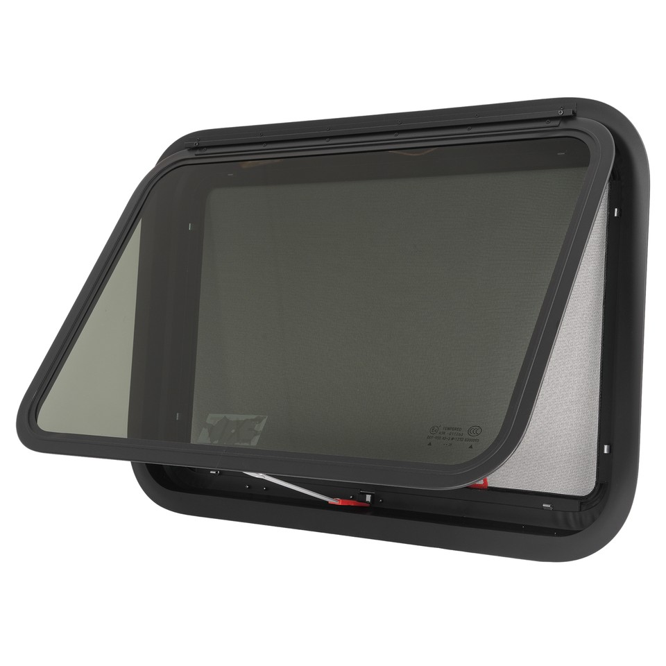 30"×20" Emergency Exit Push-Out Glass Window for RV Camper Window w ...