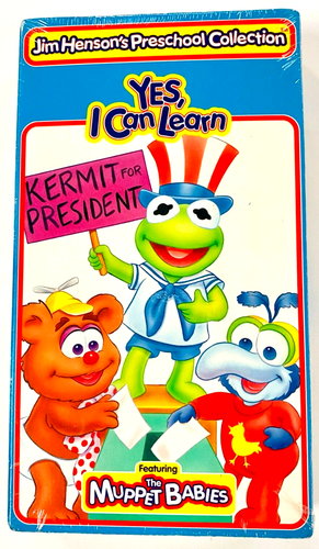Muppet Babies: Yes, I Can Learn (VHS, 1995) Jim Henson's Preschool Coll ...