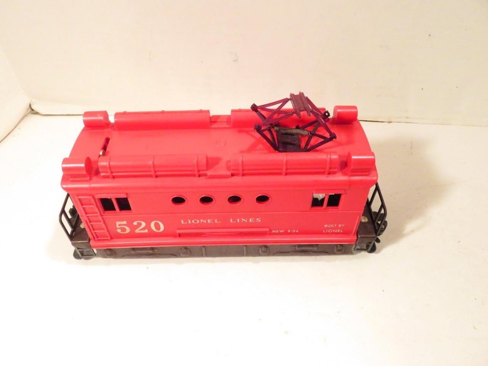 LIONEL POST-WAR TRAINS - 520 BOXCAB WITH ORIGINAL PANTOGRAPH- EXC. - H1 ...