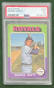 George Brett 1975 Topps #228 Base Price Guide - Sports Card Investor